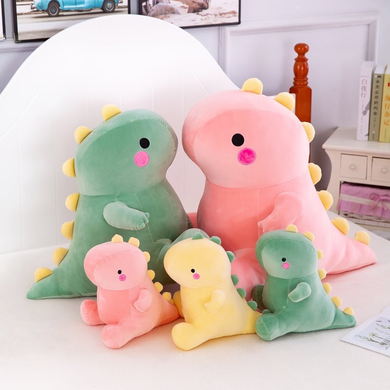 Kawaii dinosauro erraldoia begi biribila