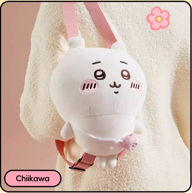 Kawaii Chiikawa Series Plush Doll Backpack