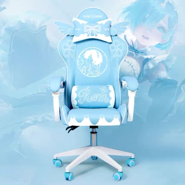 Kawaii Pink Love Anime Gaming Chair