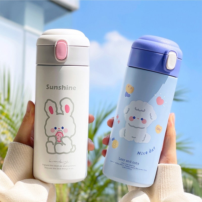 Cute Kawaii Bear Thermos 380ml