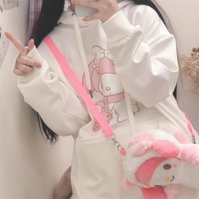 Kawaii My Melody Oversized Hoodie