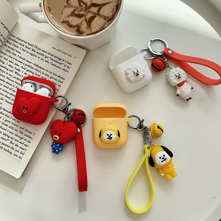 Kawaii BTS Mascots Airpods Case
