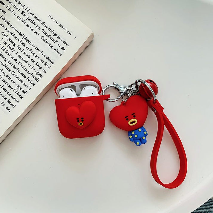 Kawaii BTS Mascots Airpods Case