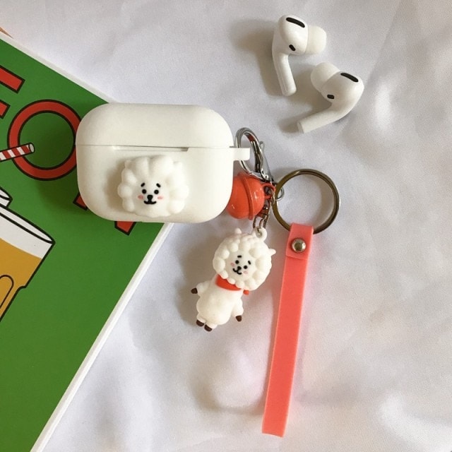 Kawaii BTS Mascots Airpods Case