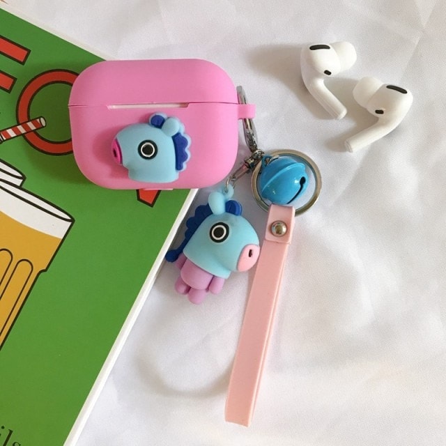 Kawaii BTS Mascots Airpods Case