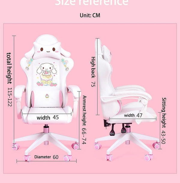 Kawaii Cinnamoroll Gaming Chairs
