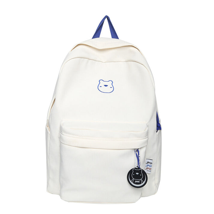 Japanese Simple Style Cartoon Bear Backpack