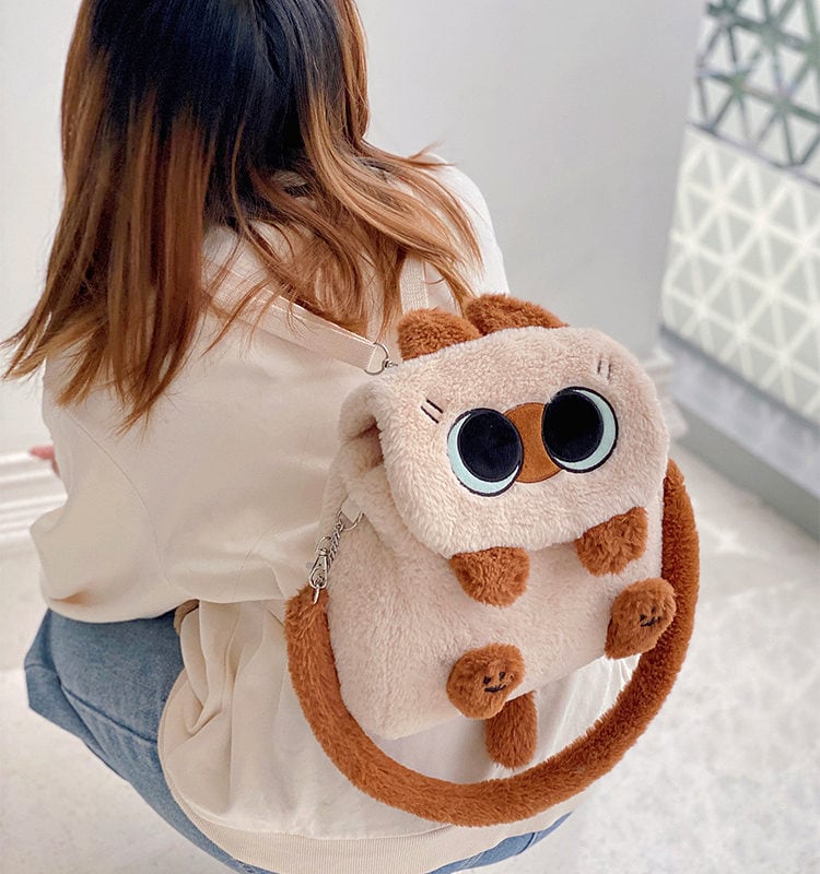 Kawaii Cute Siamese Cat Backpack
